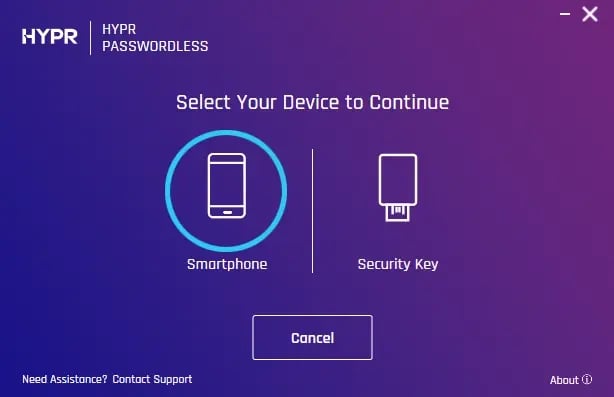 Register Smartphone on Windows